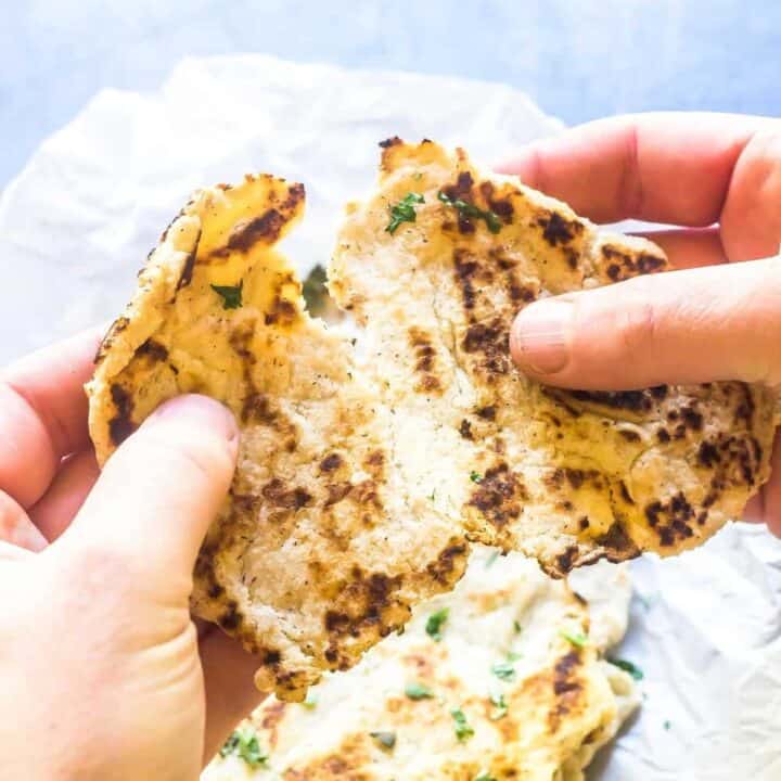 Keto Naan Bread - Cast Iron Keto