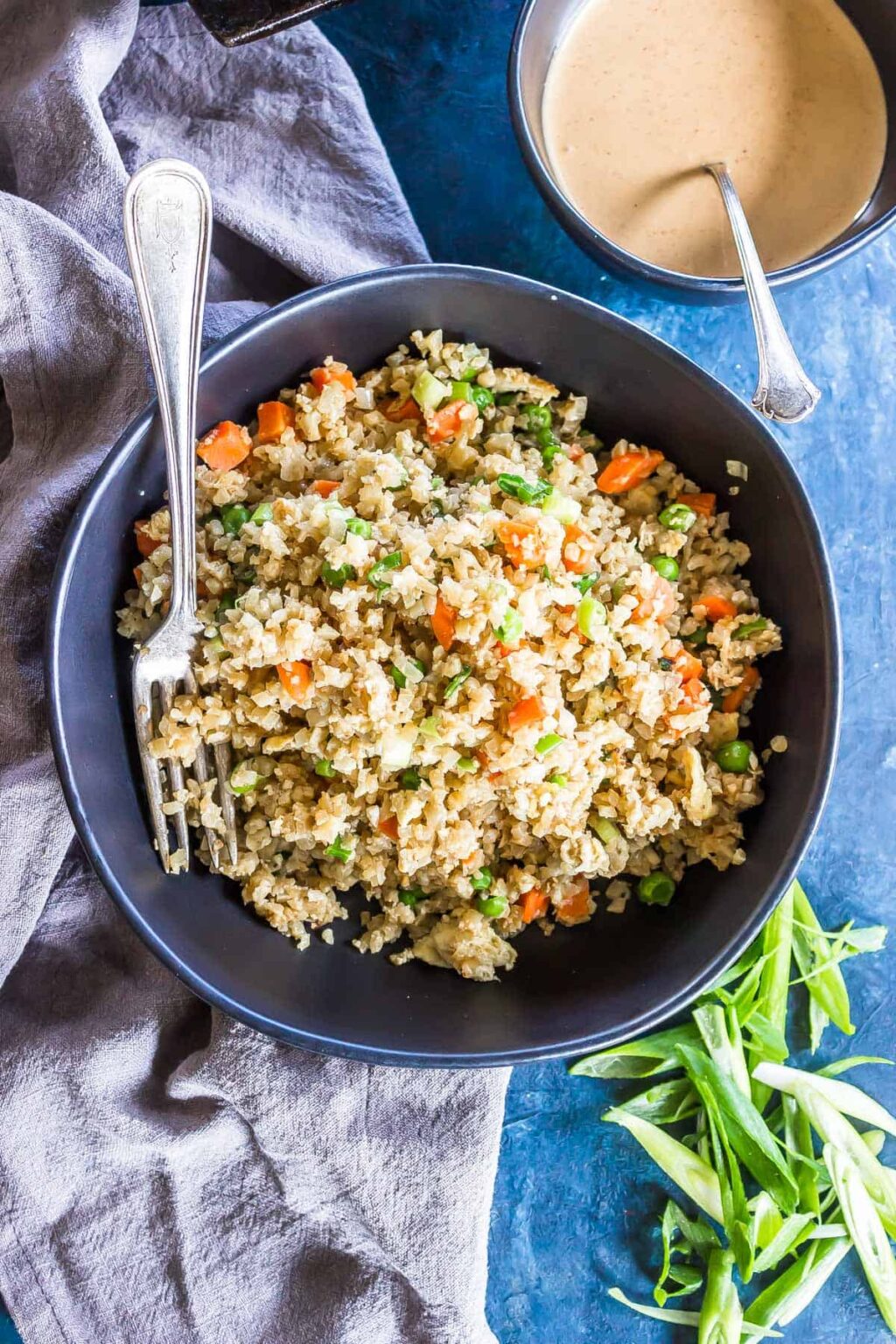 Keto Fried Rice with Japanese Shrimp Sauce! 🍚 - Cast Iron Keto