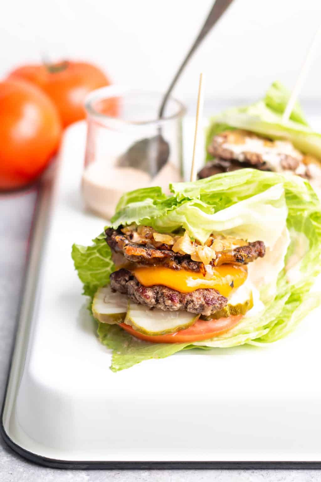 Keto Burger - In-N-Out Style Recipe 🍔 - Cast Iron Keto