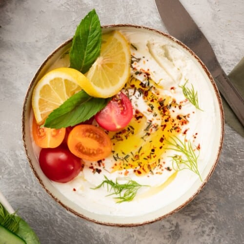 Easy Homemade Labneh Recipe 🧉 - Cast Iron Keto